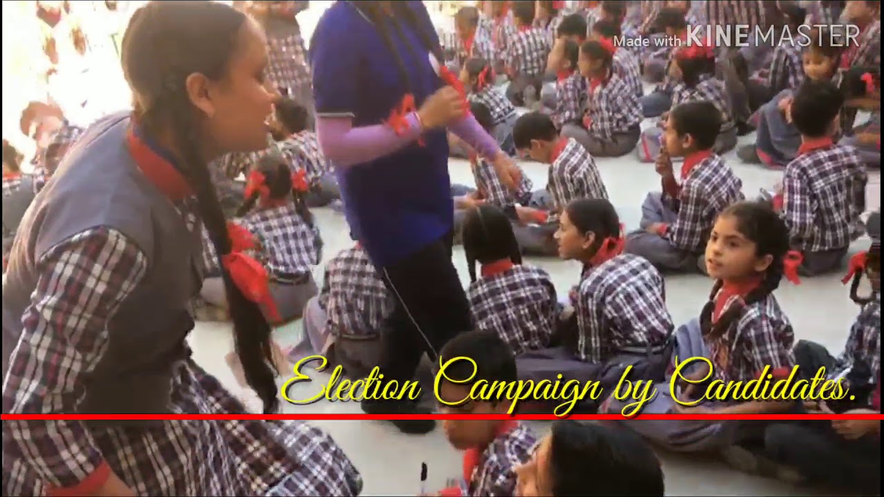 K V Chenani School 🏫 Election - YouTube