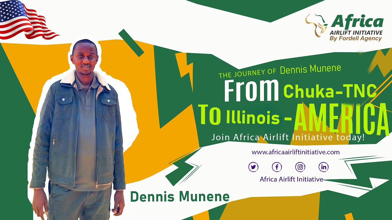 From Chuka-Tharaka Nithi to Illinois State University || The Inspiring Story of Dennis Munene ...