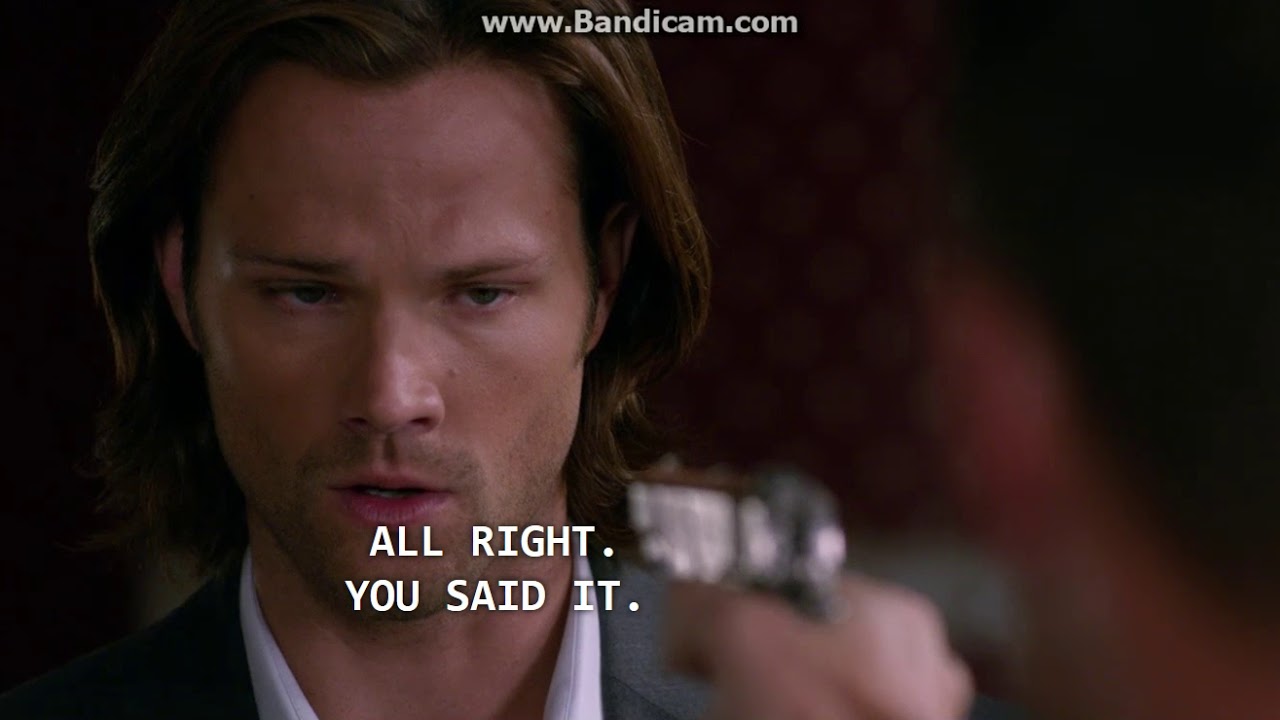 Supernautral | Dean pulls the gun on sam and manages to attack him ...