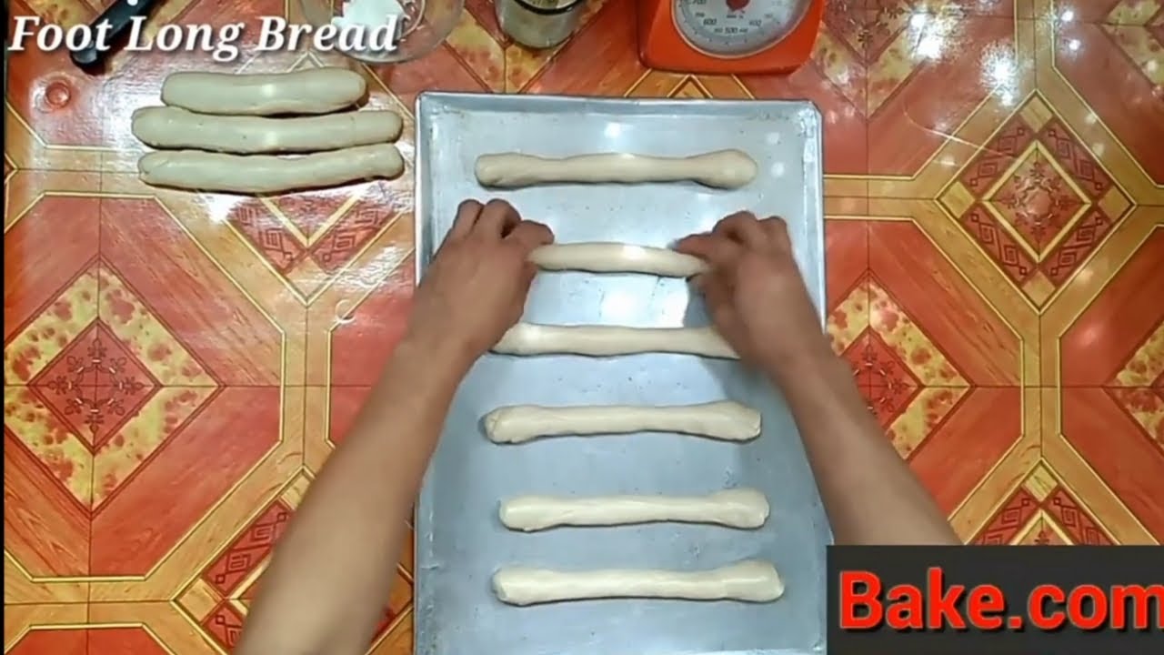 Footlong Buns Recipe | Paano gumawa ng Footlong Buns | How to make a ...