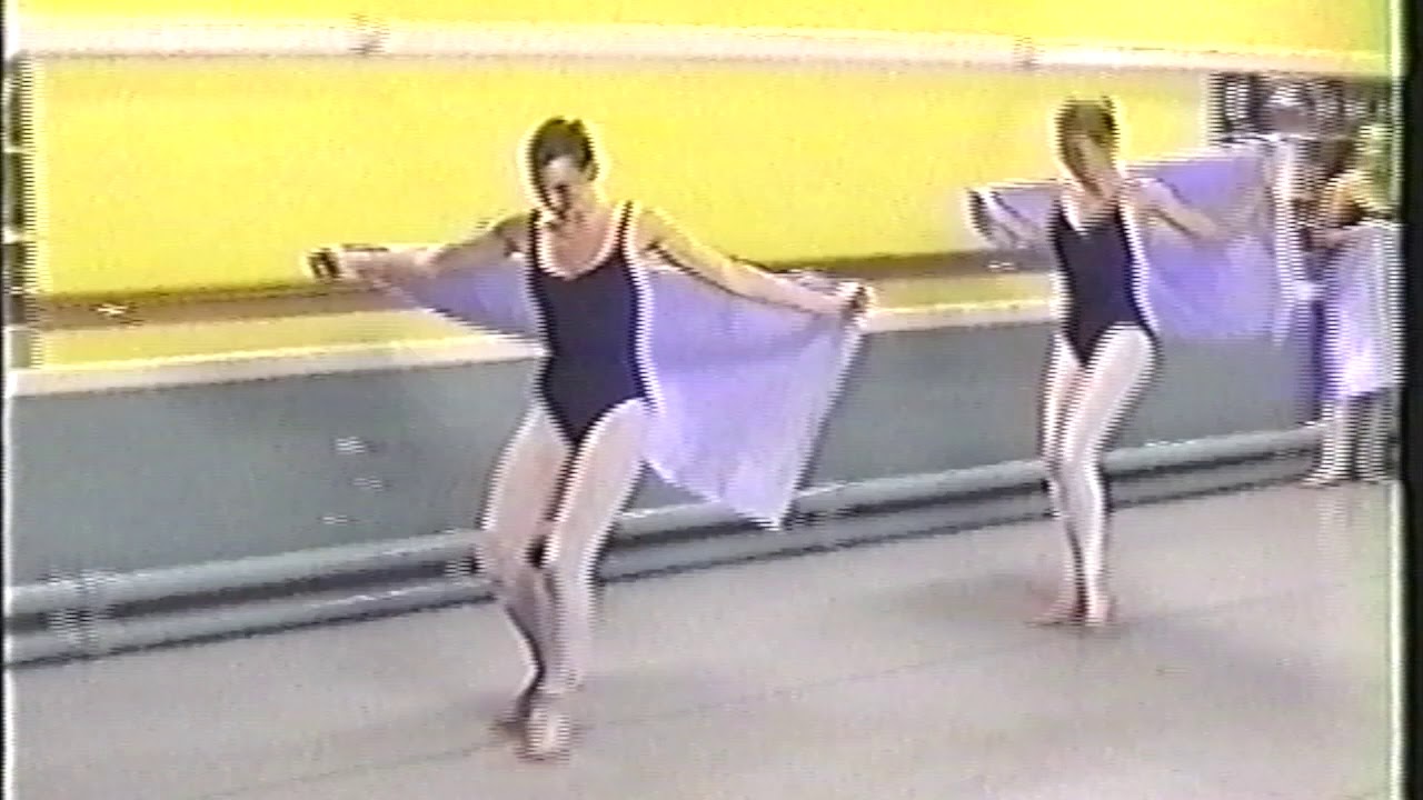 Ballet class with scarves - YouTube