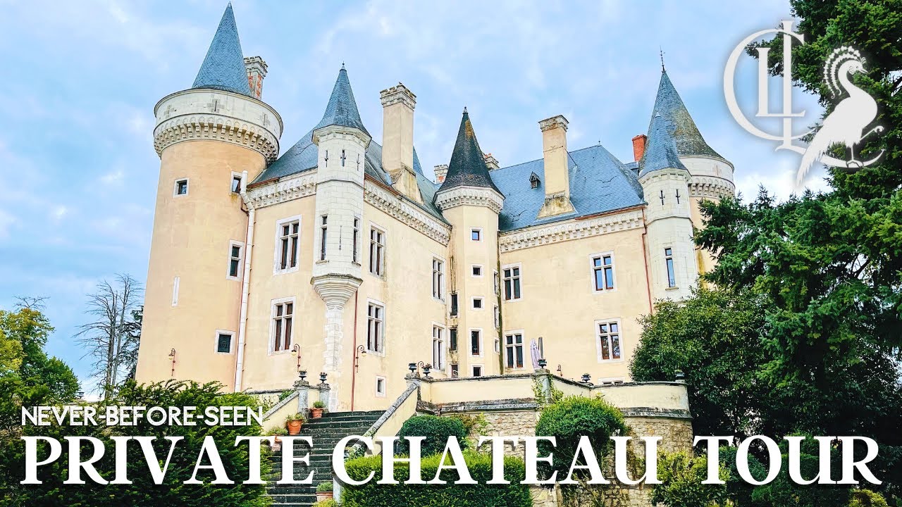 TOUR THIS ANTIQUE AND STORY-FILLED CHATEAU!!! - YouTube