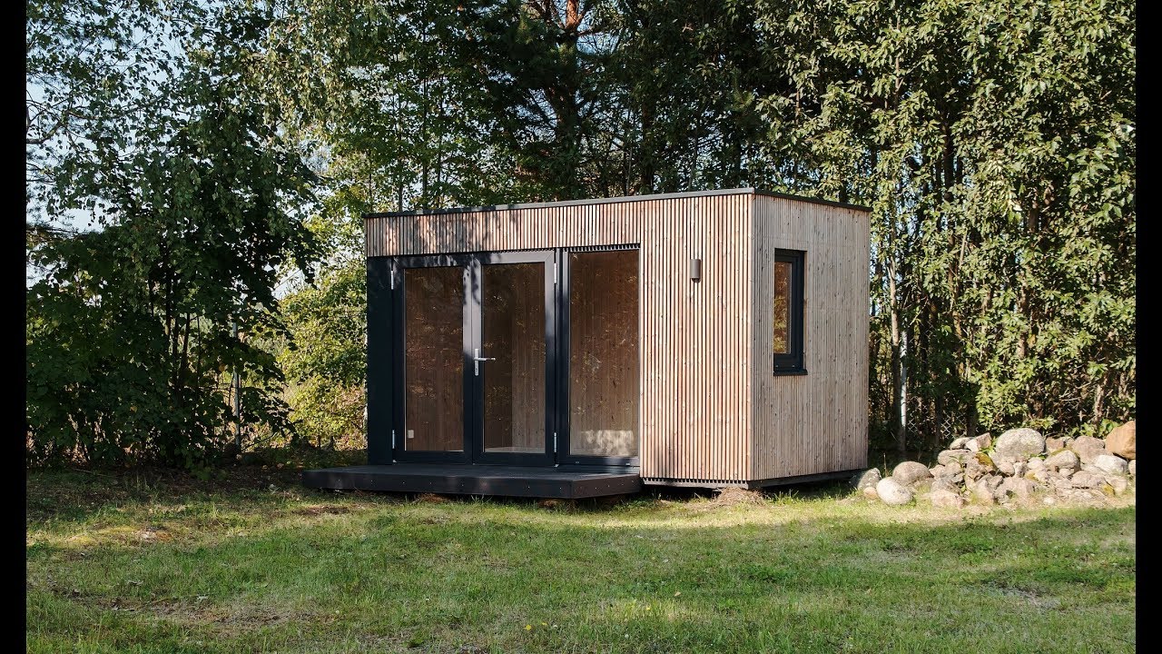 Poilsio nameliai / SIP BALTIC / SIPs Garden room - YouTube