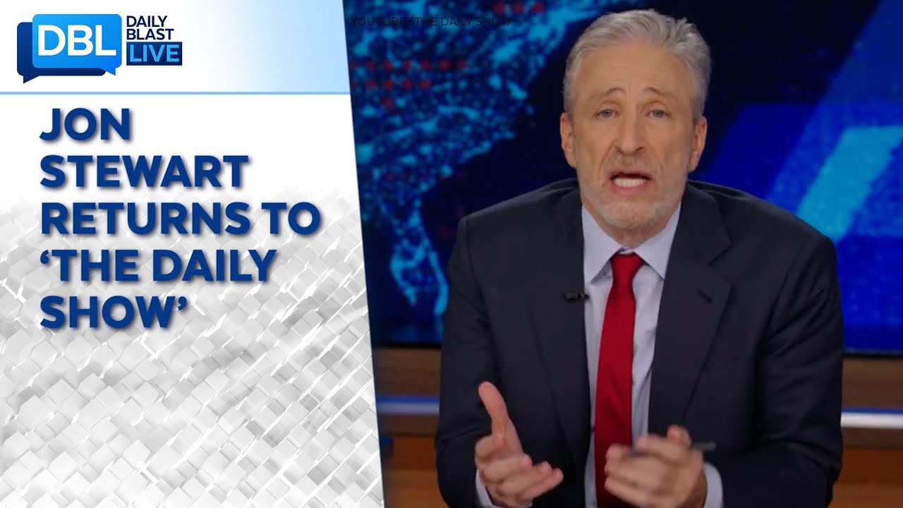 Jon Stewart Returns To ‘The Daily Show’ - YouTube