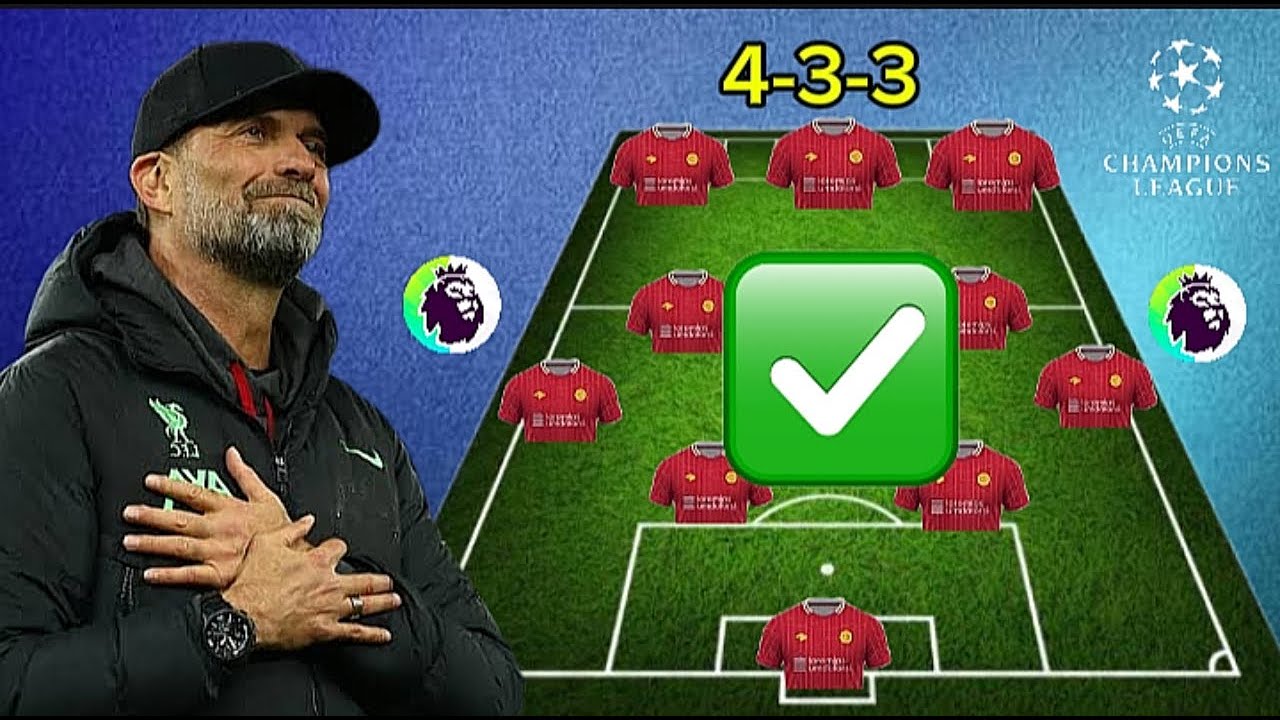 🚨Klopp’s New Formation Solves Liverpool’s Problems! | Predicted Line-Up ...