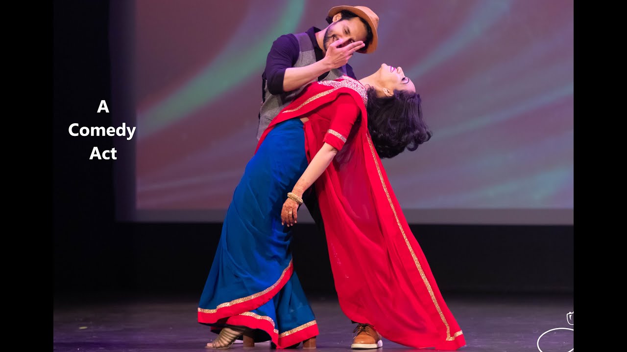 Hoton pe bas tera naam hai | Dance Drama | A husband wife comedy act ...