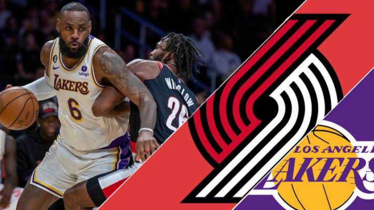 Los Angeles Lakers Vs Portland TrailBlazers NBA Live Game Today | Live ...
