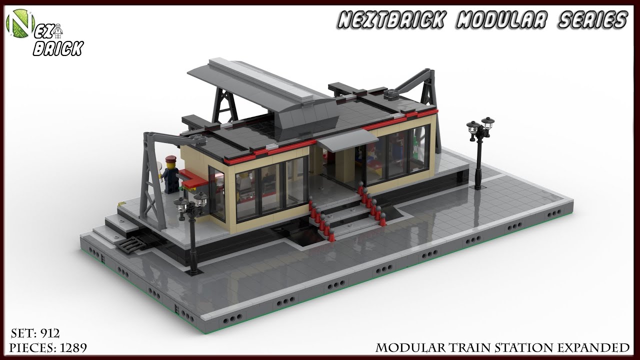 Modular Train Station Expanded Video - YouTube