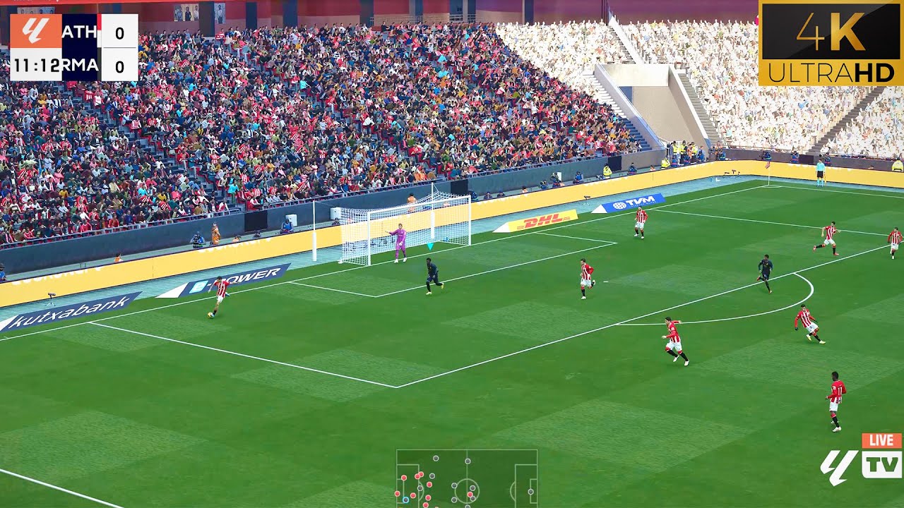 This Realistic PES 2021 Crowd Mod is INCREDIBLE | Athletic Bilbao vs ...