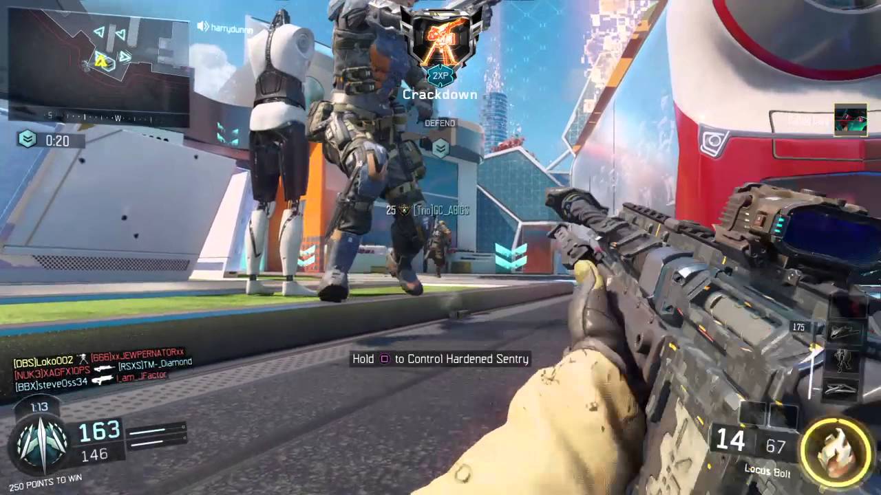 Black Ops III - Sniping on Nuk3town - Hardened Sentry and Rolling ...