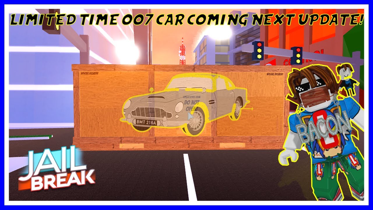 LIMITED TIME AGENT CAR COMING NEXT UPDATE | Roblox Jailbreak Update ...