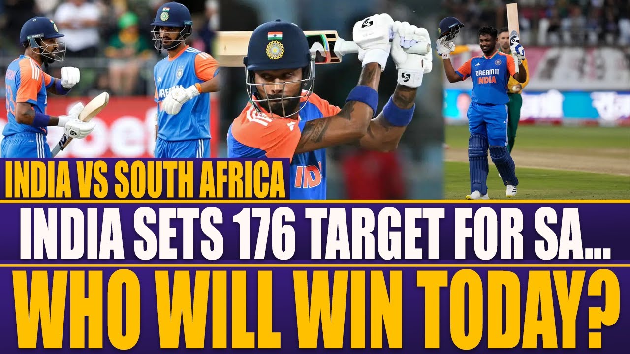 Ind vs SA T20 Live | India Sets 176 Target For South Africa | Who Will ...