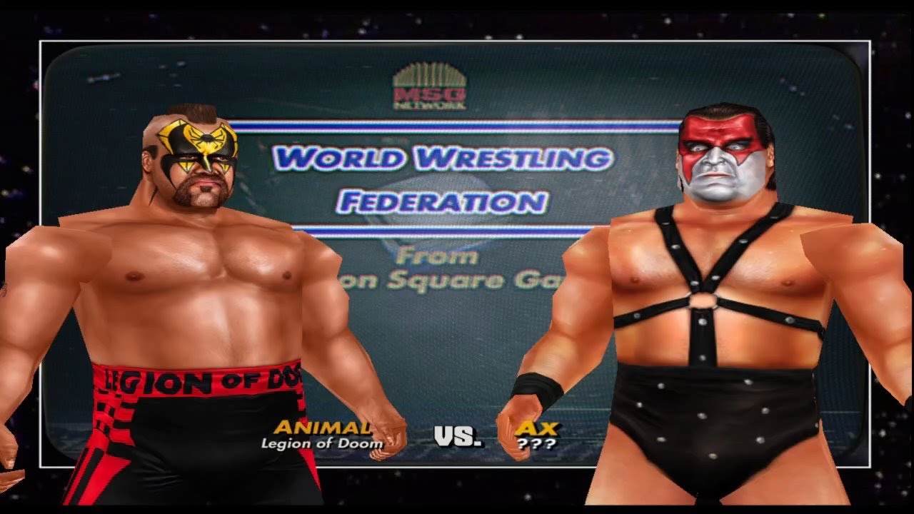 Animal vs. Ax | WWF Prime Time Wrestling | WWF Legends Challenge 64 ...