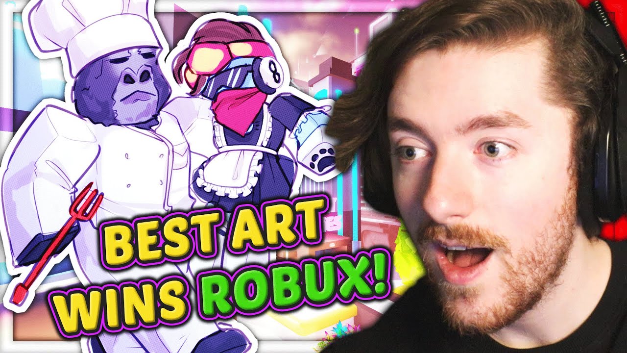 🔴 3,000 ROBUX ART CONTEST ! ROBLOX CONTESTS LIVE! - YouTube