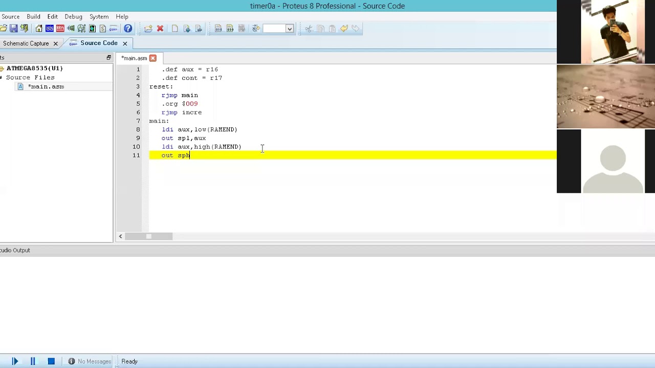 Microcontroladores: Clase 4-Sesión 1, "Timer Counters" Ejemplo 2 con ...