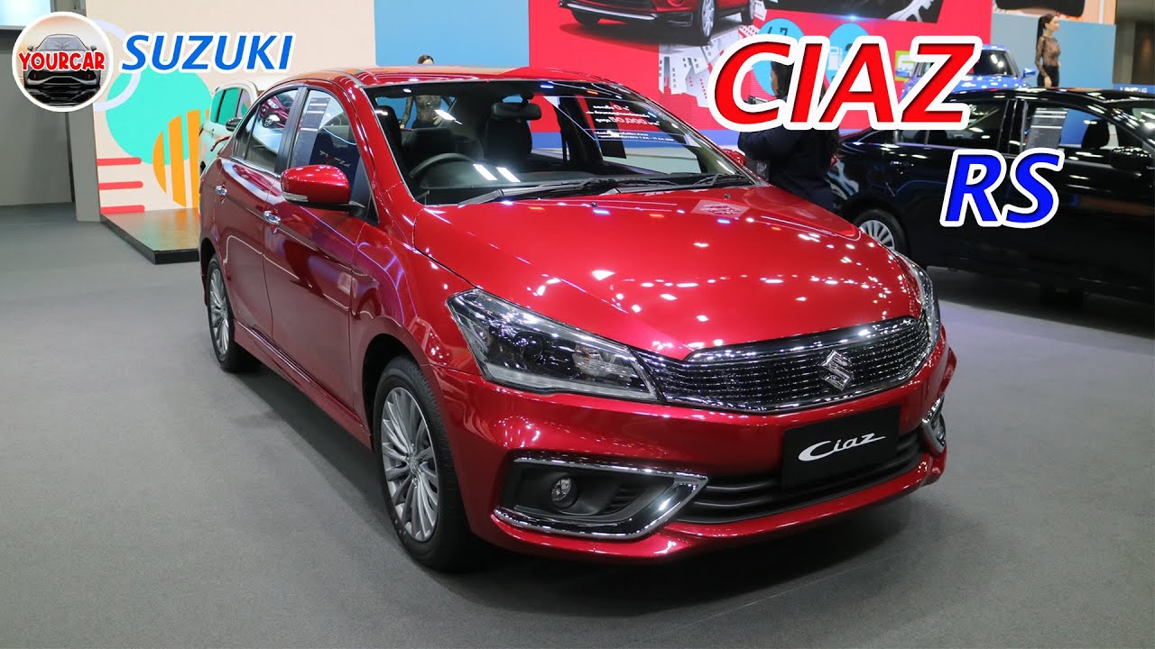 Suzuki Ciaz RS CVT | Ablaze Red Pearl colour - YouTube