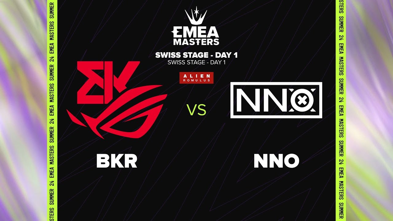 BK ROG vs NNO + BDS vs EGN, un MULTIPLEX de FOLIE | EMEA Masters Summer 2024 - YouTube