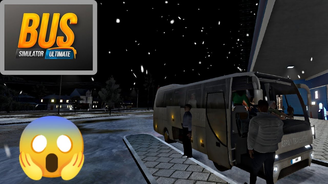 Can I Complete My Route In Snow Storm Drive | Bus Simulator Ultimate ...