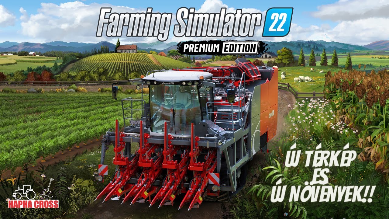 Farming Simulator 22 :Premium Expansion DLC 😱LIVE 🌾 | Első látásra ...