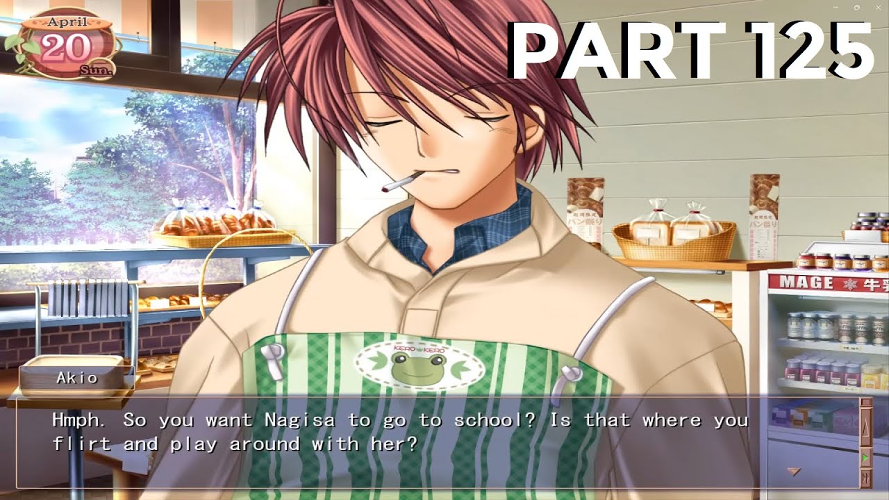 CLANNAD | Nagisa Furukawa Route | Gameplay Playthrough | Part 1 - YouTube