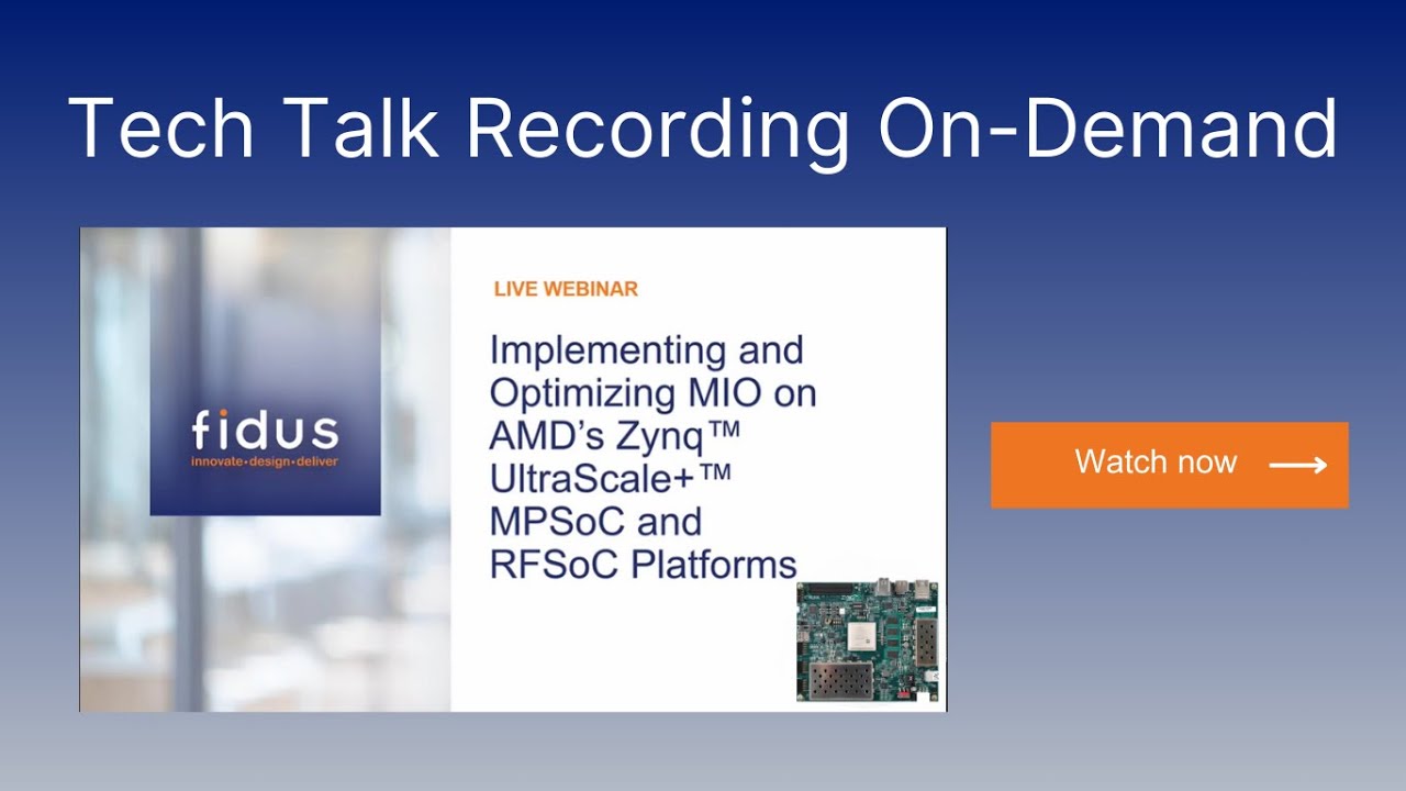 Implementing and Optimizing MIO on AMD’s Zynq™ UltraScale+™ MPSoC and ...