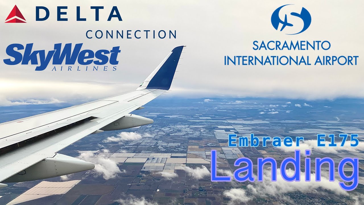 LANDING| Delta Connection E175| Main Cabin| SEA-SMF - YouTube