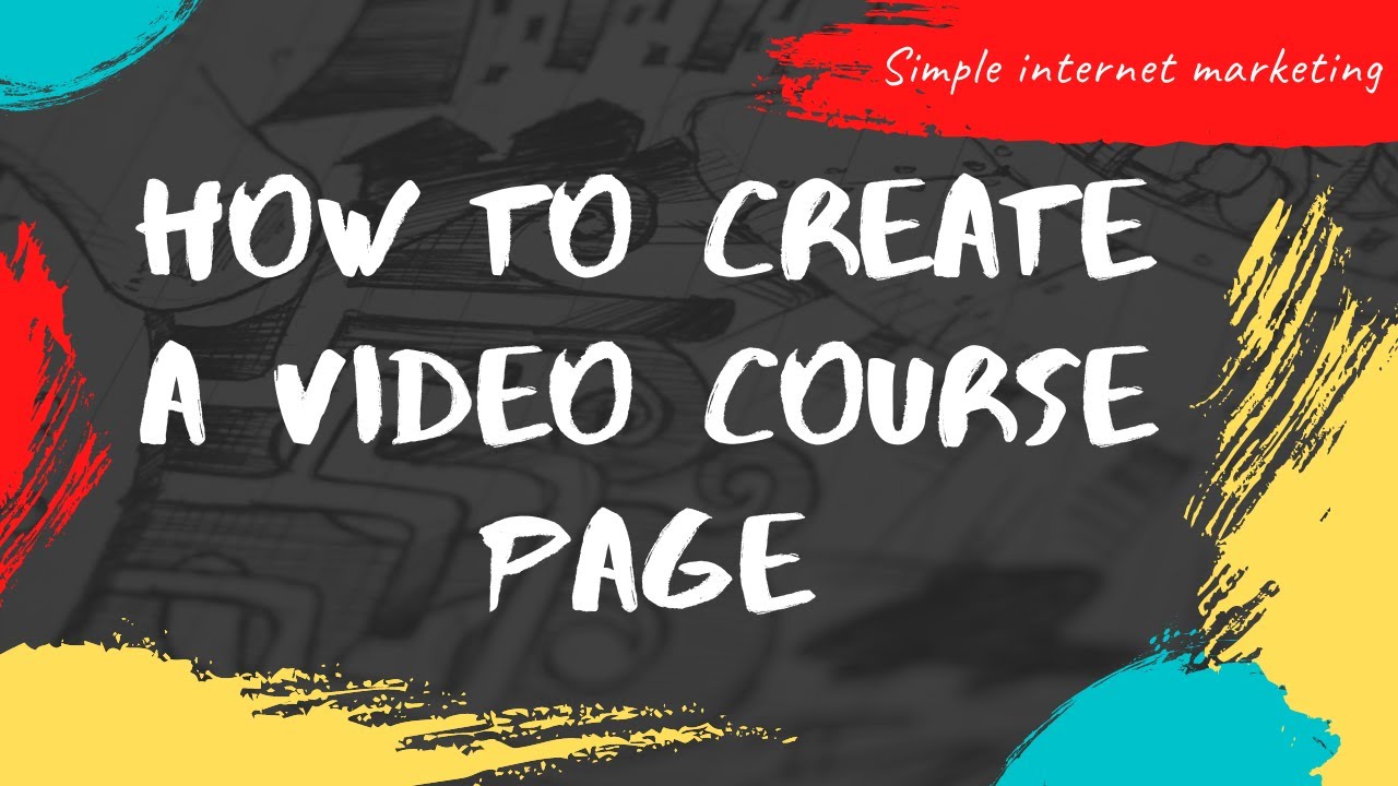 How to create a video course page with Thrive Architect for your sales ...