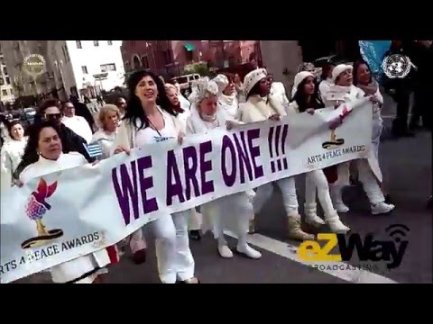 Peace Parade - Women In Whites - Los Angeles, CA - January 9th 2016