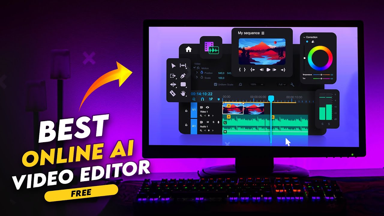 Most Powerful Online AI Video Editor Ever made - YouTube