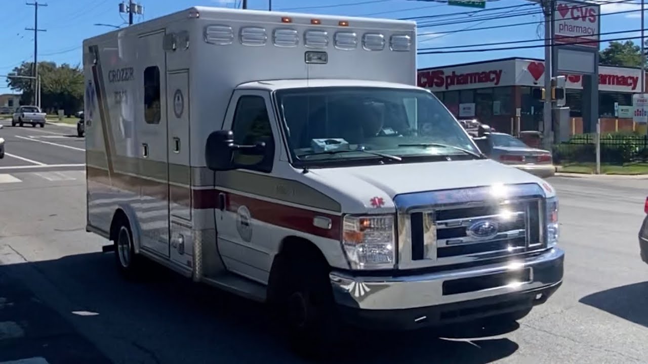 Crozer Health EMS MICU 131 Responding (Reduced Speed) 9-28-22 - YouTube