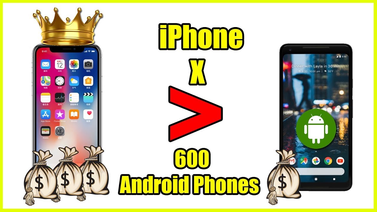 1 iPhone 10 More Profitable Than 600 Android Phones Together In Sale ...