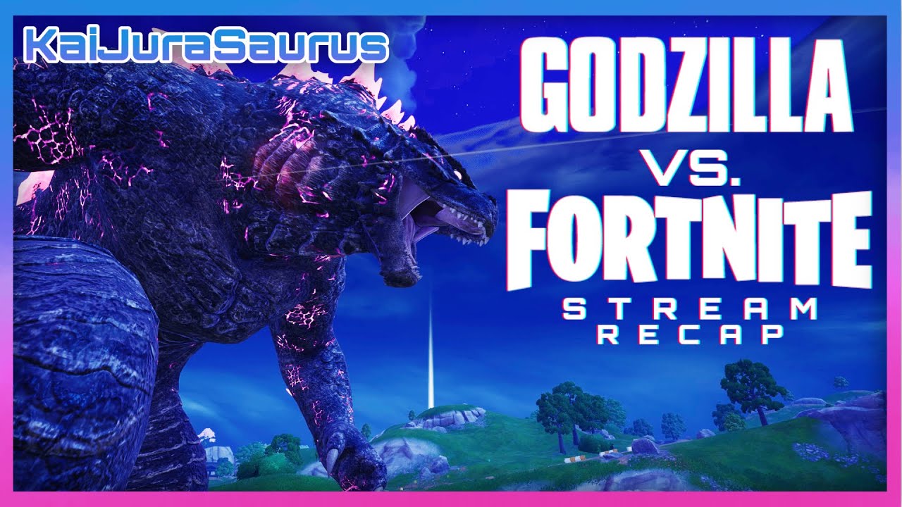 GODZILLA WREAKS HAVOC IN FORTNITE! Fighting & Becoming Godzilla in ...