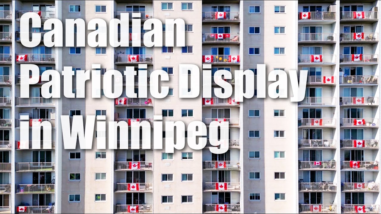 Patriotic Canadian display #DroneVideo #Canada - YouTube