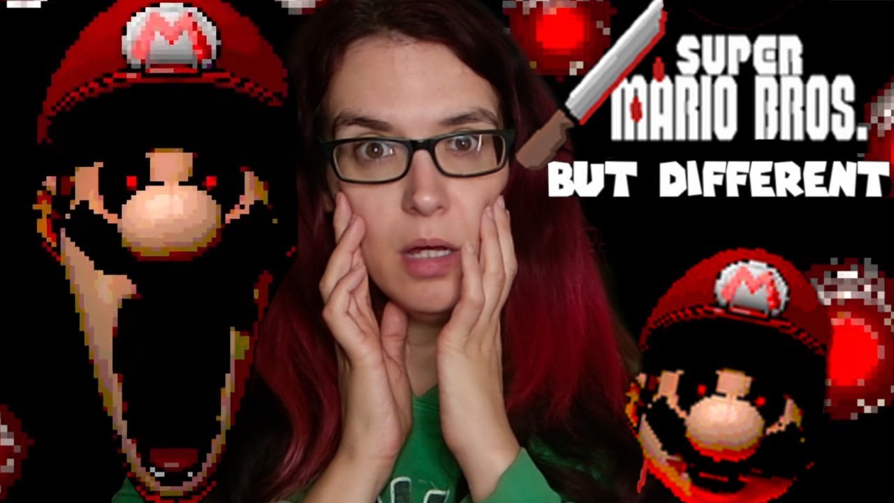 Cursed Mario! | Super Mario bros but different Full gameplay - YouTube