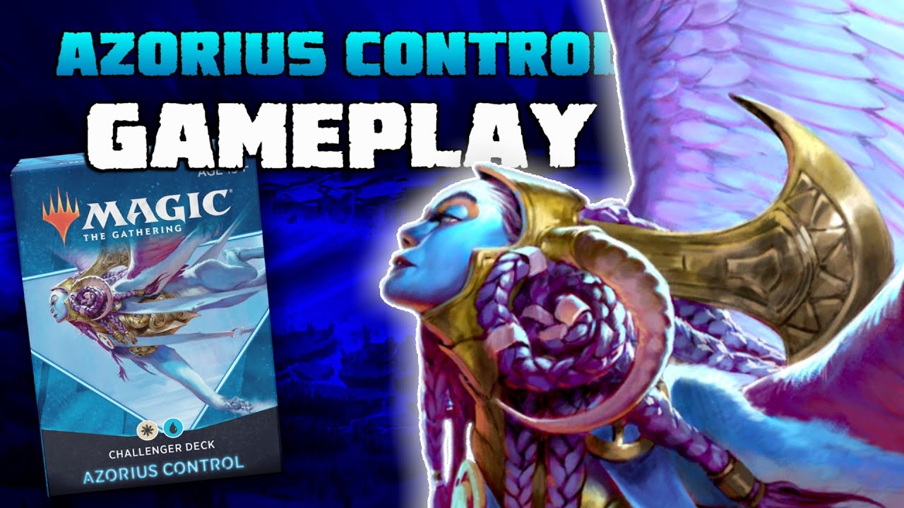 Azorius Control Challenger Deck Gameplay (Magic Arena) - YouTube