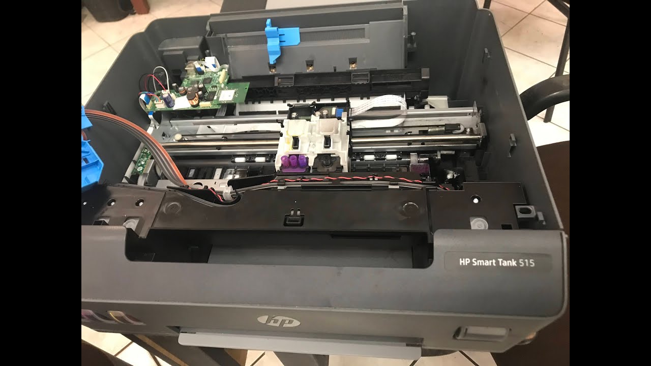 impresora hp smart tank 515 "cabezal dañado" el mando indica alerta de ...