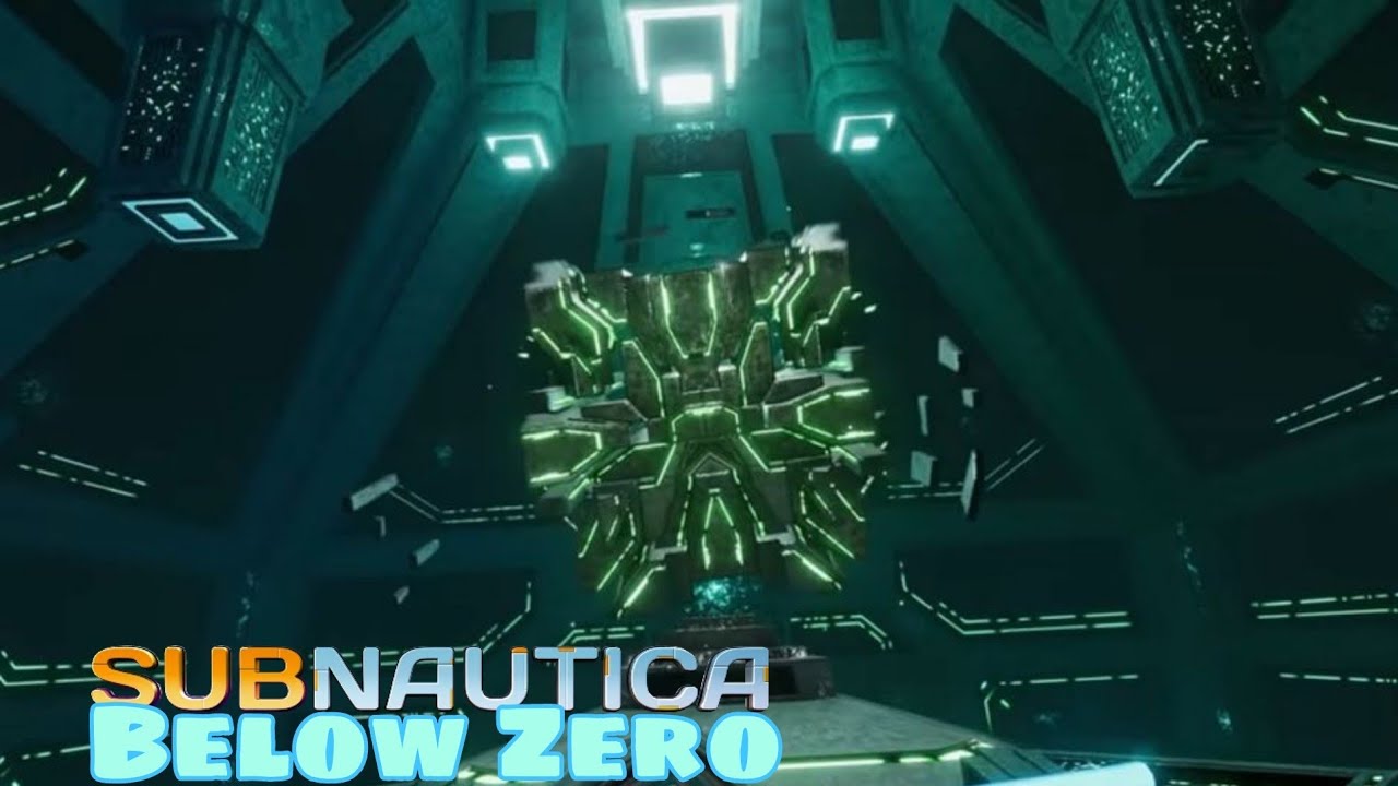Subnautica Below Zero Meeting a architect cube?! - YouTube