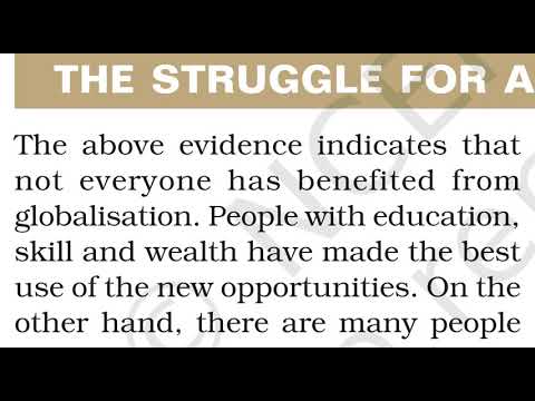 The Struggle for a fair Globalisation |Economic|Class 10|Chapter 4 ...