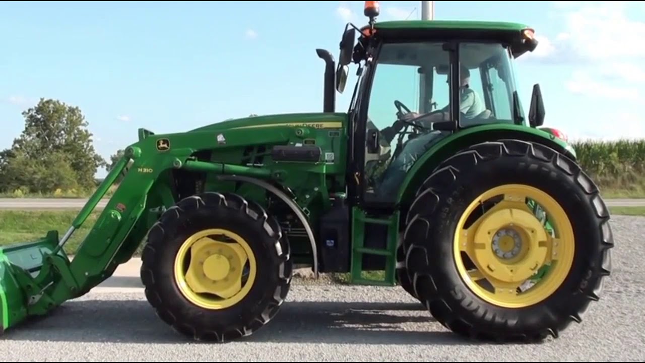 2018 John Deere 6120E - YouTube