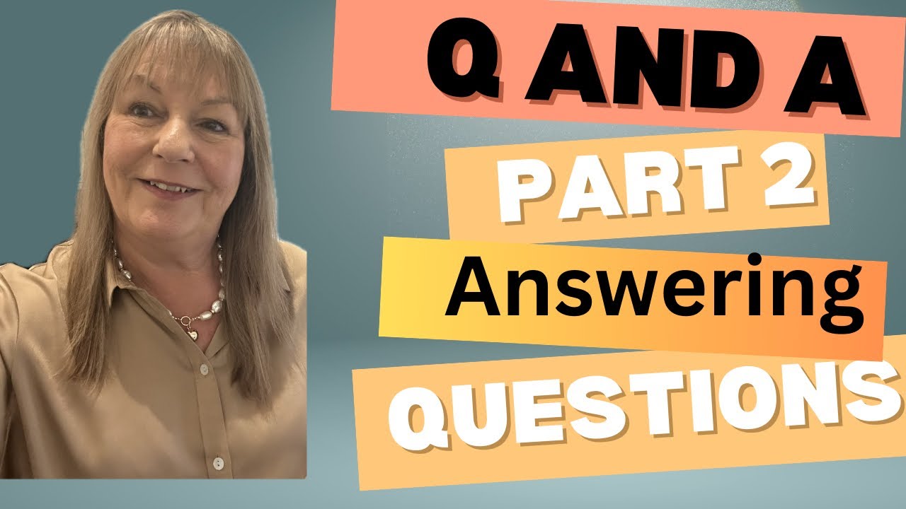Q and A Part Two .. Honest Answers to your Questions ? - YouTube