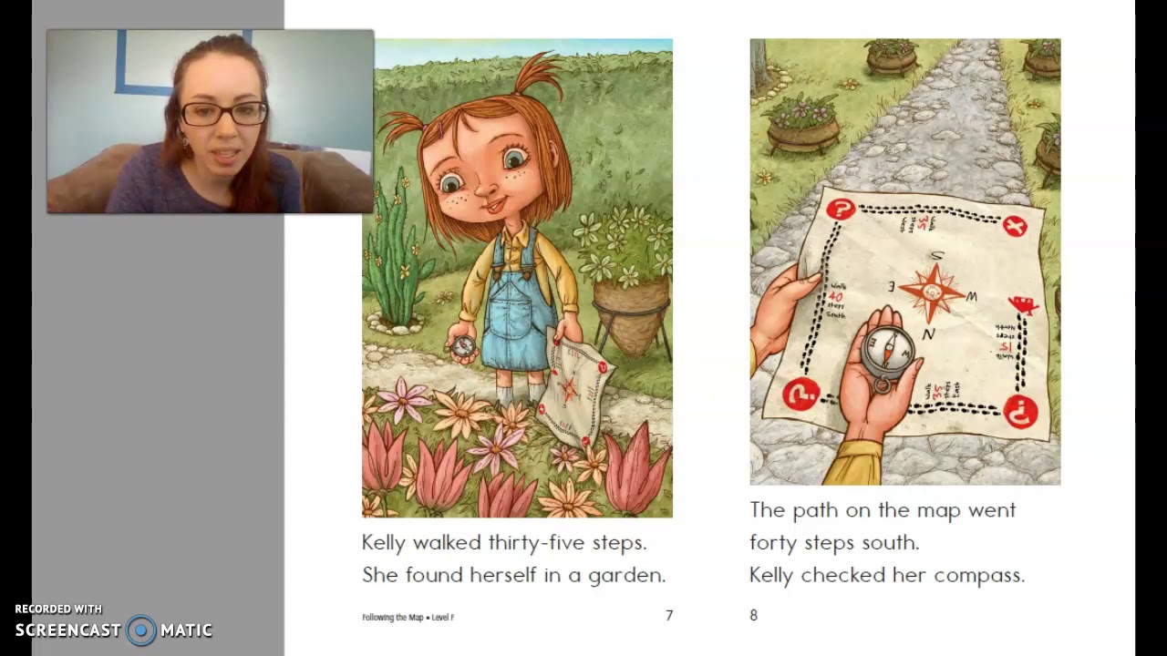 Following the Map - Guided Reading Book - YouTube