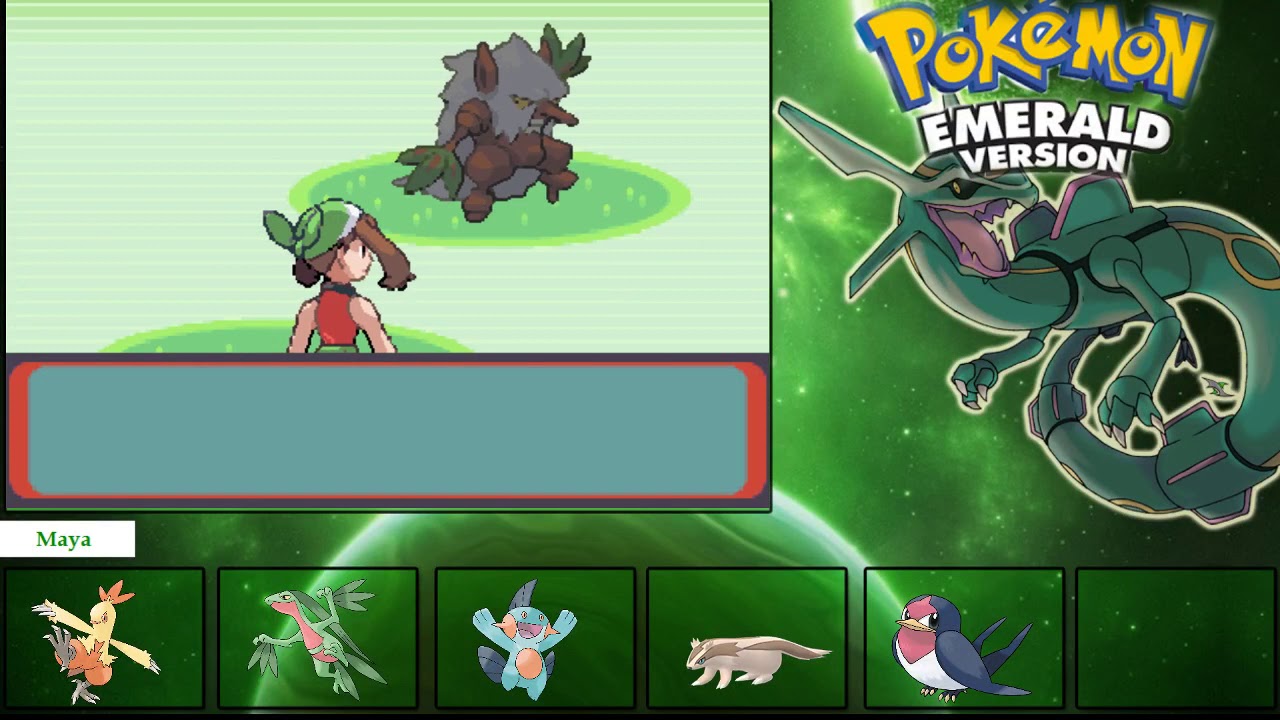 Pokemon Esmeralda Capitulo 5 El paquete y entrenando - YouTube