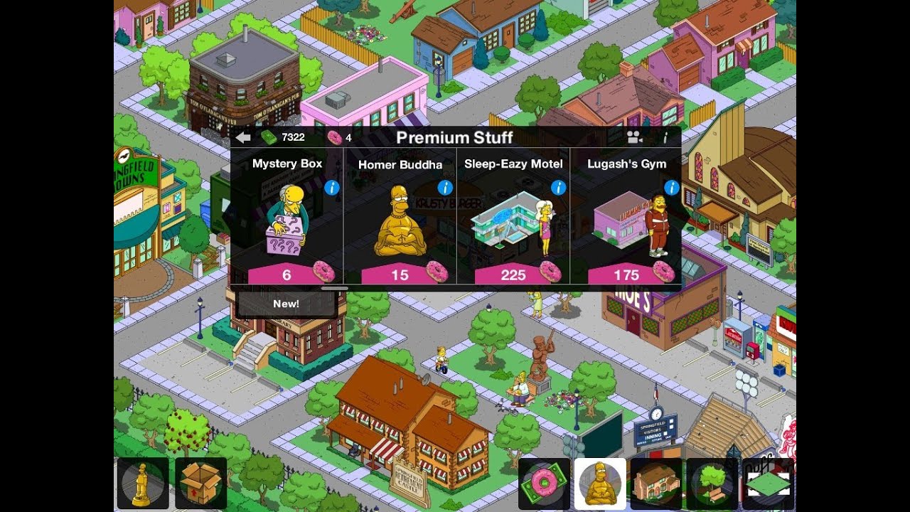 The Simpsons: Tapped Out - Homer Buddha - YouTube
