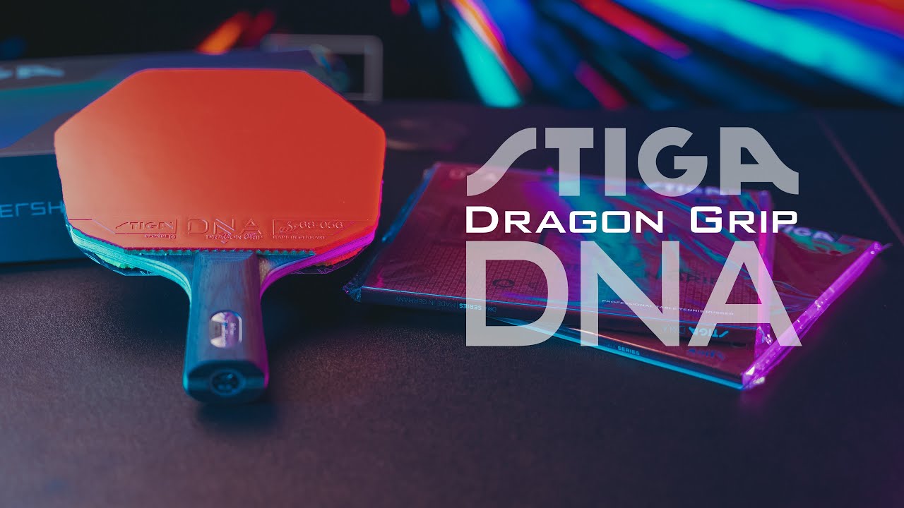 Stiga DNA Dragon Grip - YouTube
