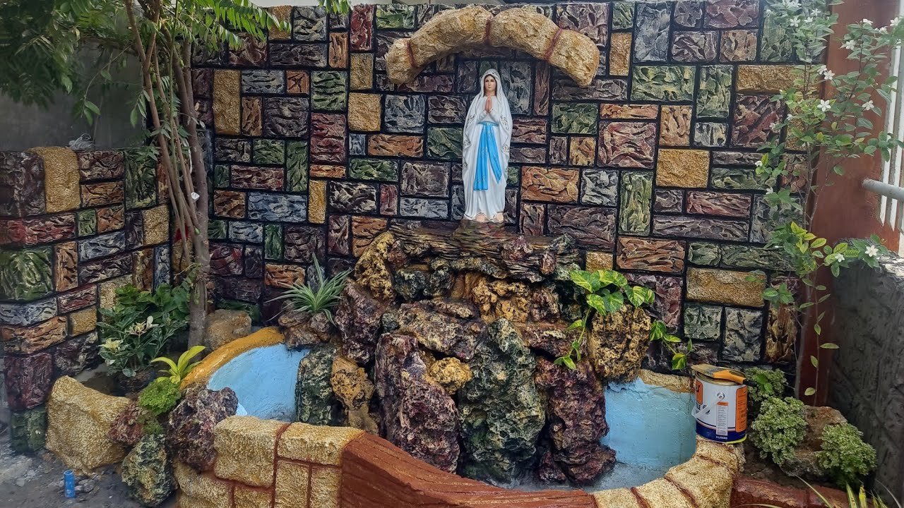 Landscaping | Hanging Grotto with Waterfalls - YouTube