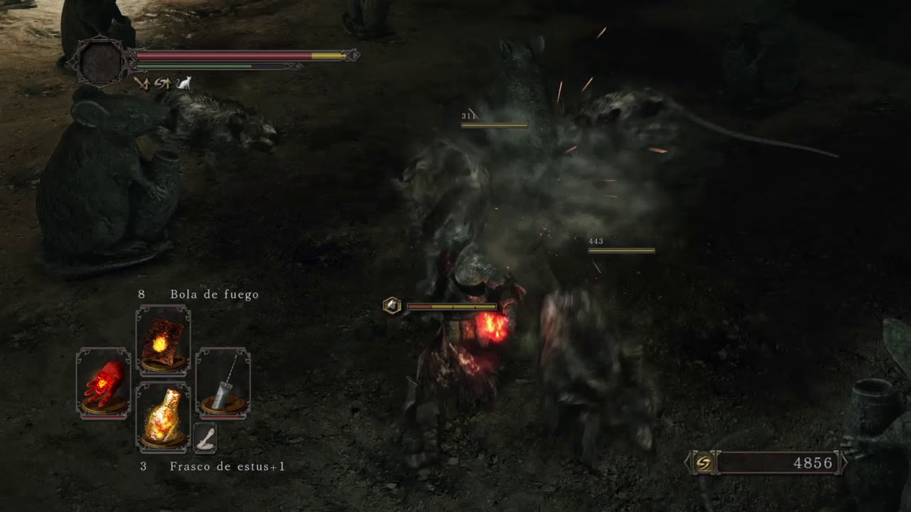 Dark Souls 2: Royal Rat Vanguard vs. Greatsword - YouTube