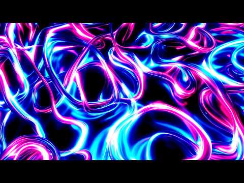 🎬 4K Ekran Koruyucu – Hareketli Mavi ve Pembe Neon Akışı (Ses Yok)