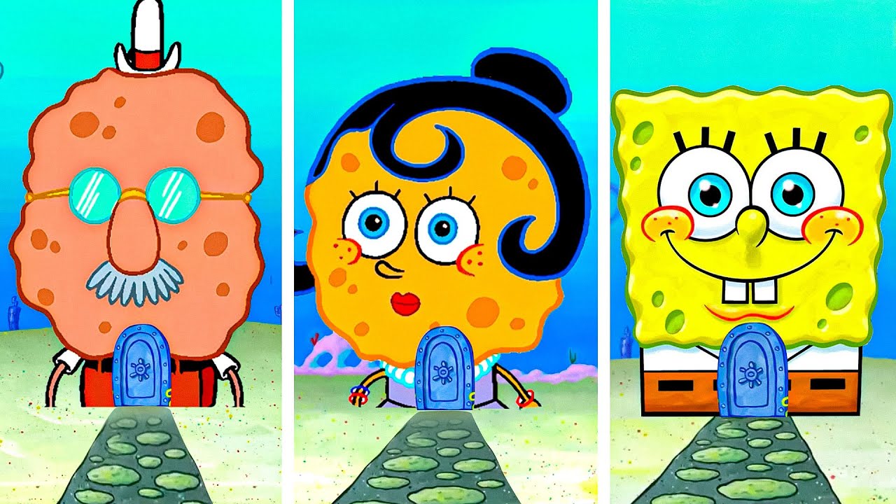 Fake house family Spongebob meme - YouTube