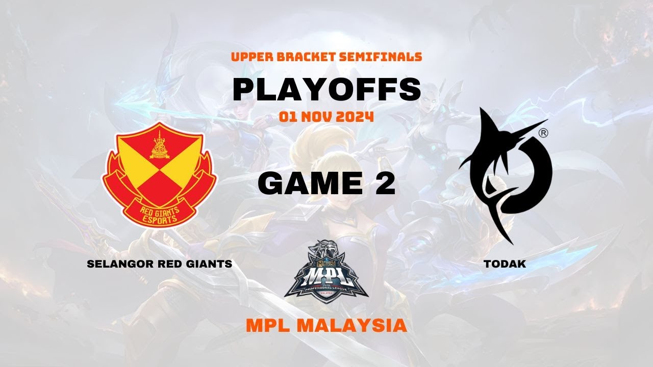 SRG VS TODAK GAME 2 | MPL MY SEASON 14 | PLAYOFFS DAY 2 - YouTube