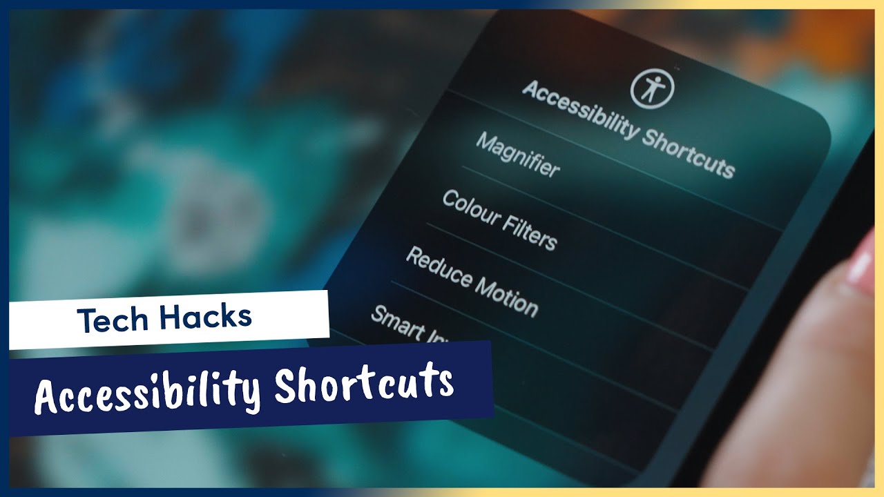 How to use accessibility shortcuts | Apple Accessibility Features - YouTube